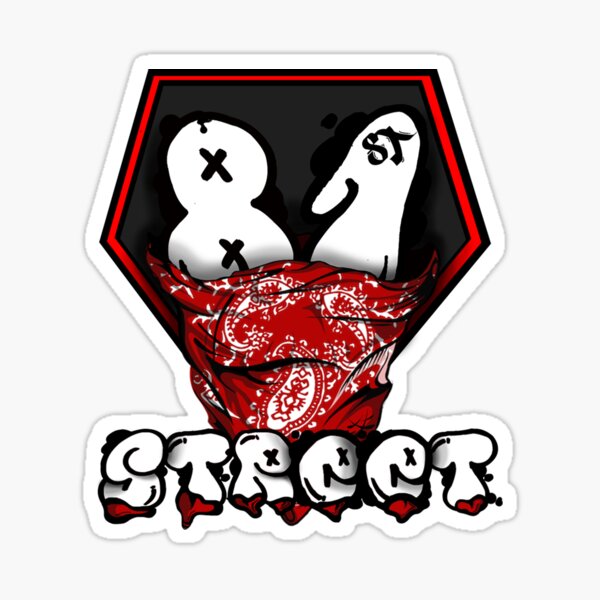 "81st Street " Sticker for Sale by ManLiikeLZB | Redbubble