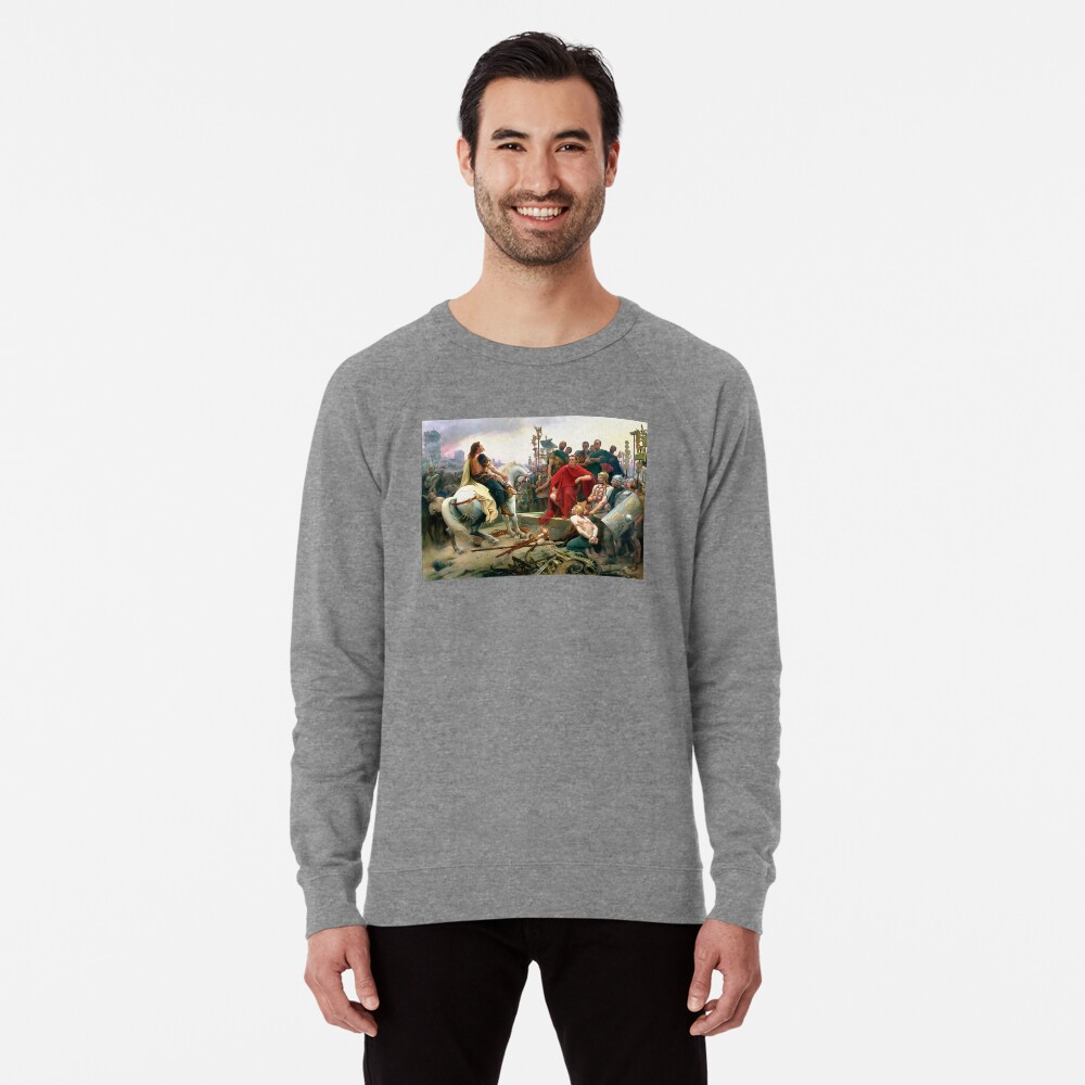 "Julius Caesar and Vercingetorix at the surrender" Poster for Sale by ...