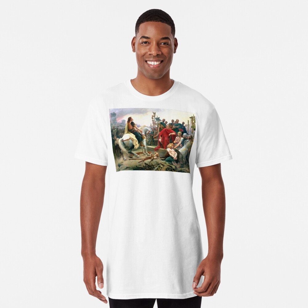 "Julius Caesar and Vercingetorix at the surrender" Poster for Sale by ...