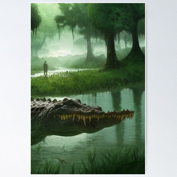 "Swamp" Poster for Sale by chatzous | Redbubble