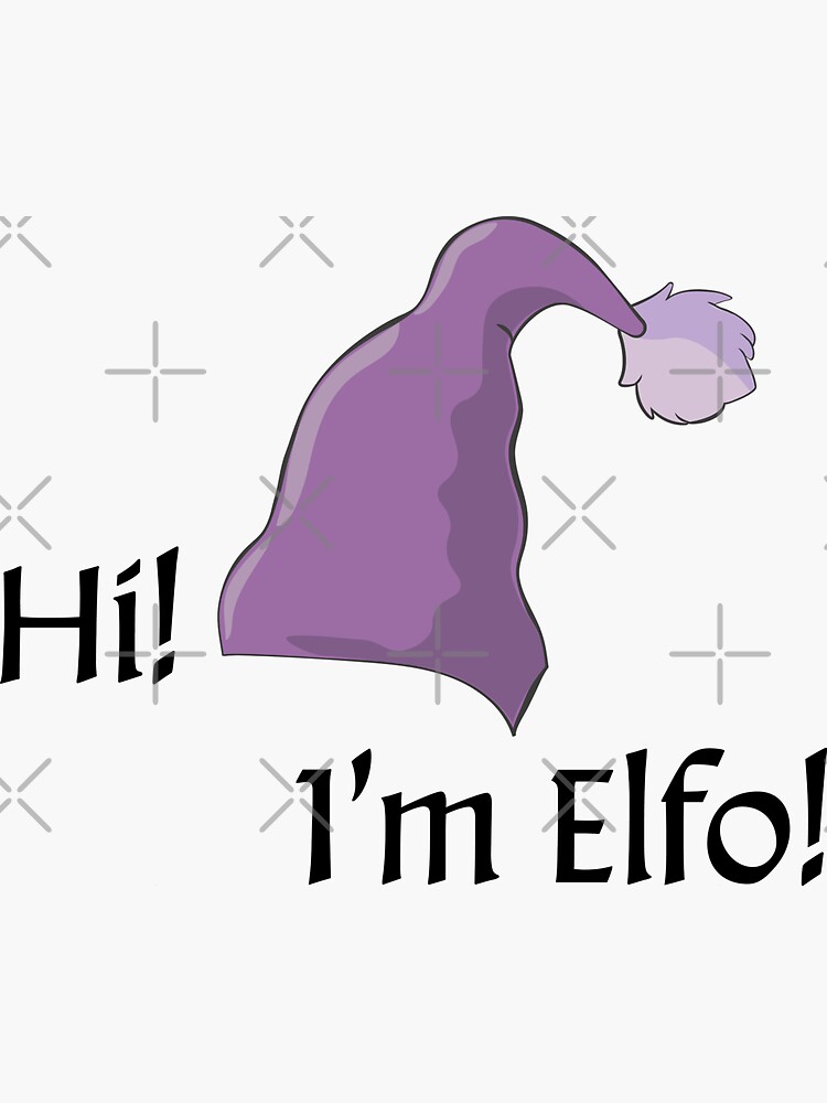 "Disenchantment Hi Elfo - Stickers" Sticker for Sale by FoxandRabbit ...