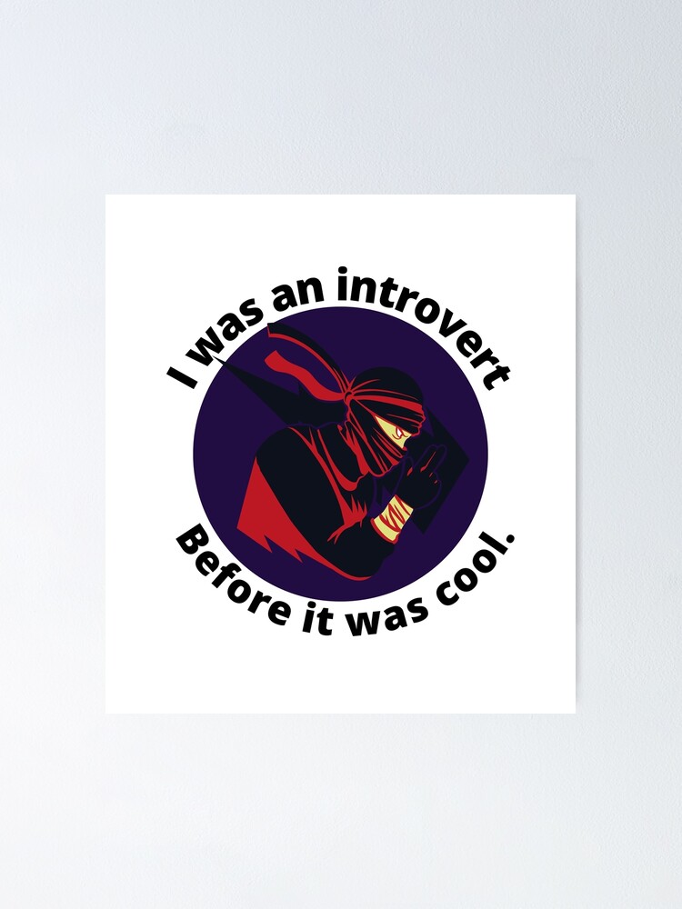 "Ninjas are the ultimate introverts | I was an introvert before it was ...