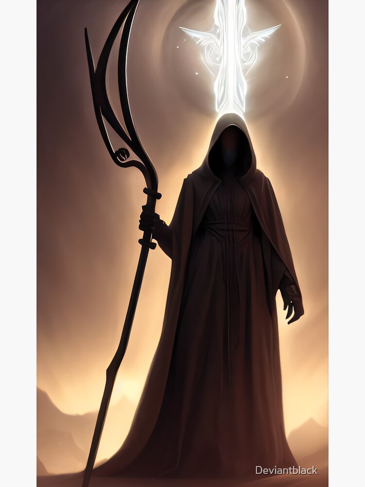 "Light of Death" Sticker for Sale by Deviantblack | Redbubble