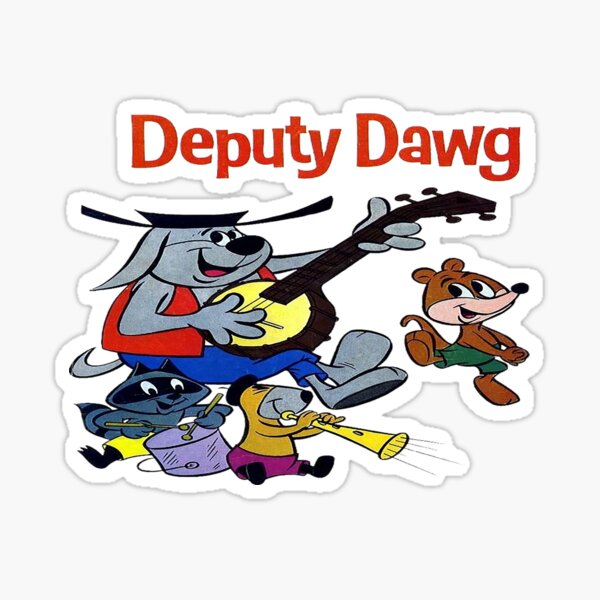 "Deputy Dawg (2022)" Sticker for Sale by Daenerys-3 | Redbubble