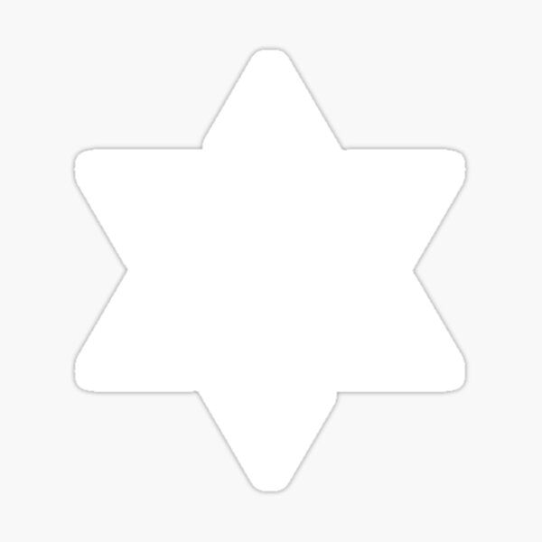 "Star of David , judaism, jewish and Israel symbol" Sticker for Sale by ...