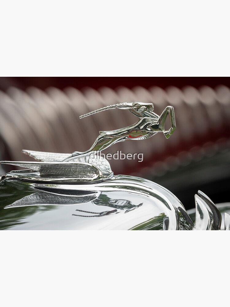 "1932 Chrysler Hood Ornament" Sticker for Sale by dlhedberg | Redbubble