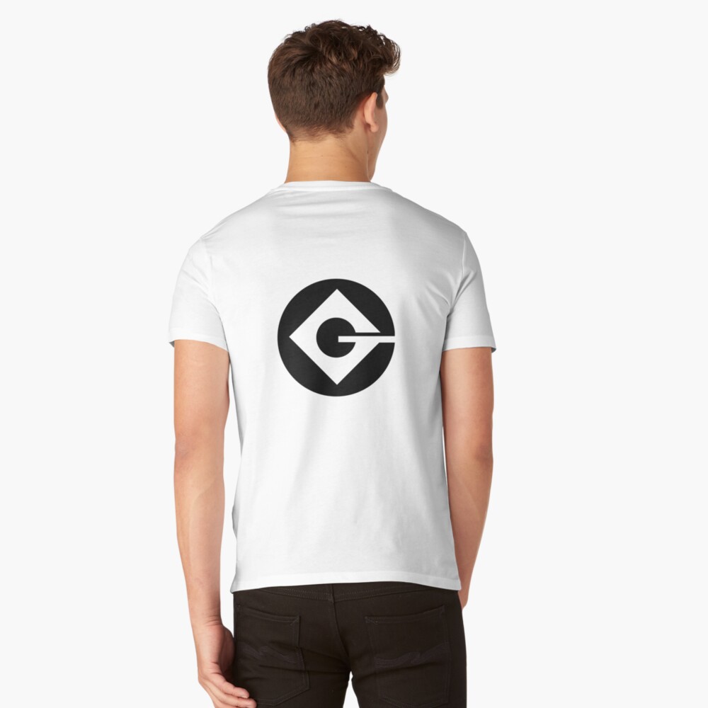 "Minions Gru Logo" Sticker for Sale by ANKHCOR | Redbubble