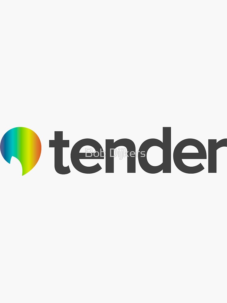 "Tender" Sticker for Sale by bobdijkers | Redbubble