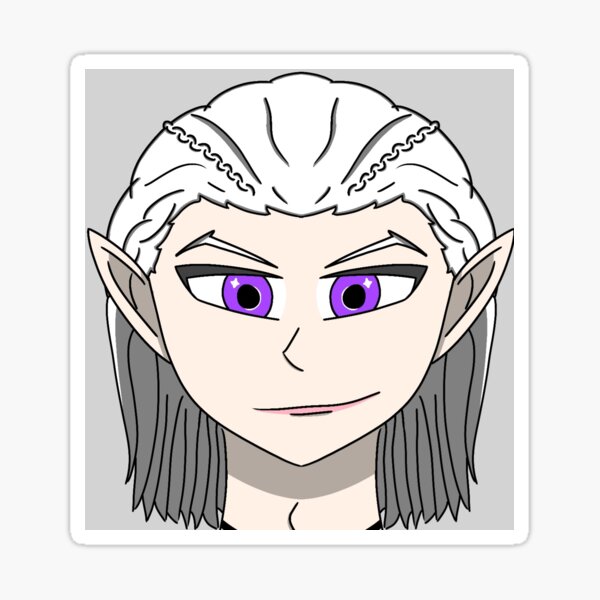"Elf guy" Sticker for Sale by Lizzycurls | Redbubble
