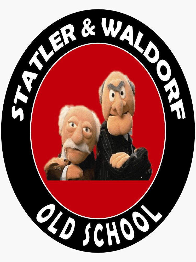 "statler and waldorf" Sticker for Sale by FATYZA004 | Redbubble