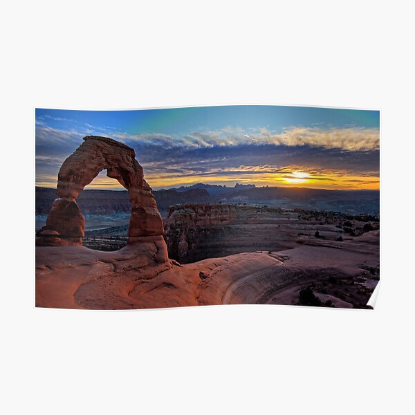 "Delicate Arch" Poster for Sale by ExplorerImagery | Redbubble