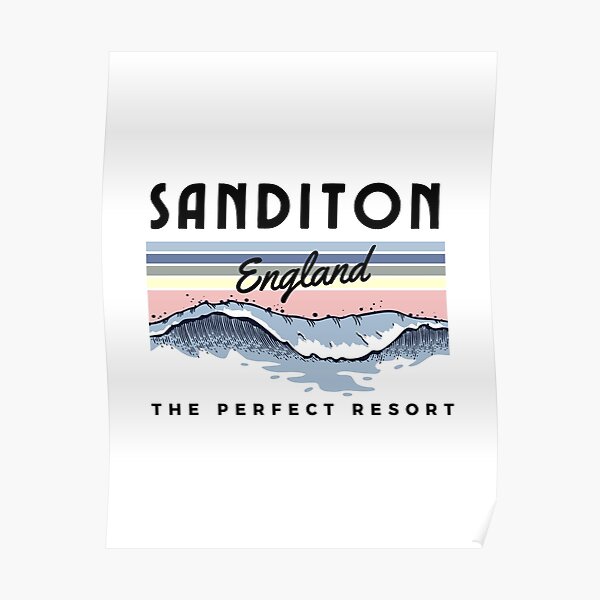 "Sanditon, England: The Perfect Resort" Poster for Sale by ...