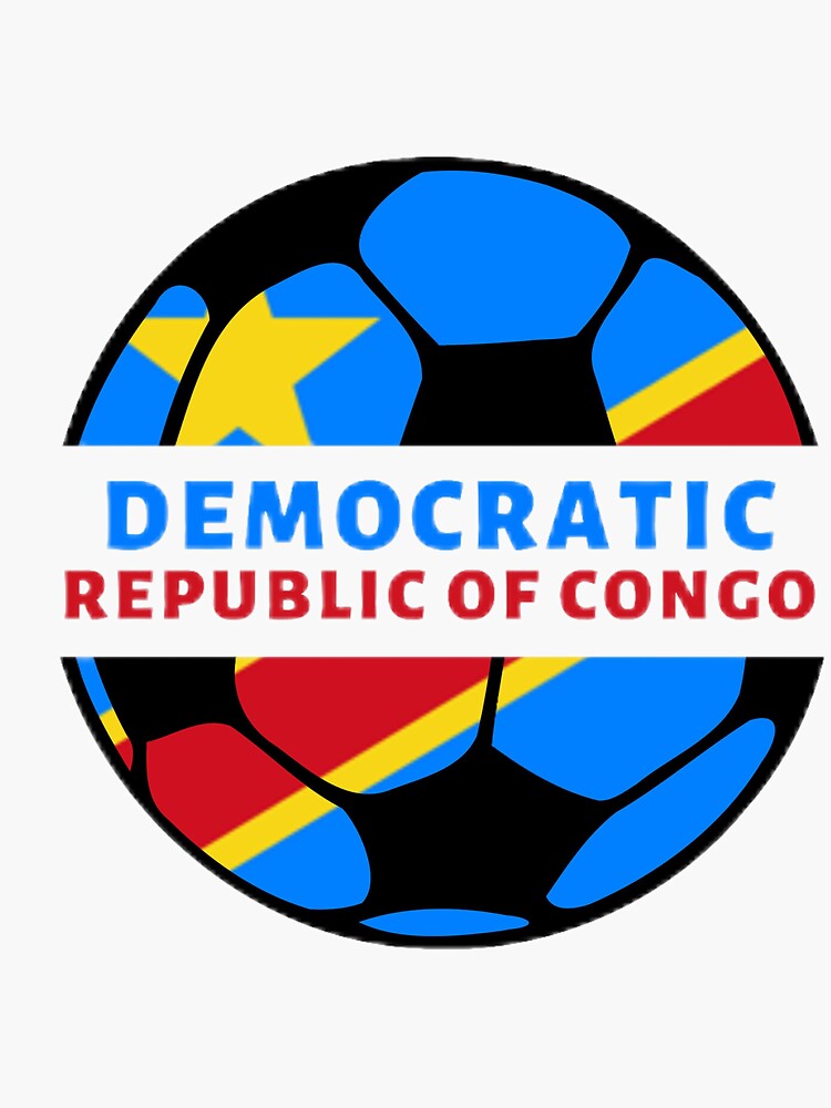 "Democratic Republic of Congo Football " Sticker for Sale by ...