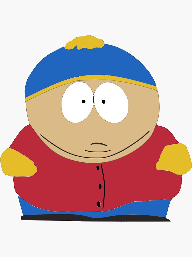 "Eric Cartman from The South Park" Sticker for Sale by StoreQ | Redbubble