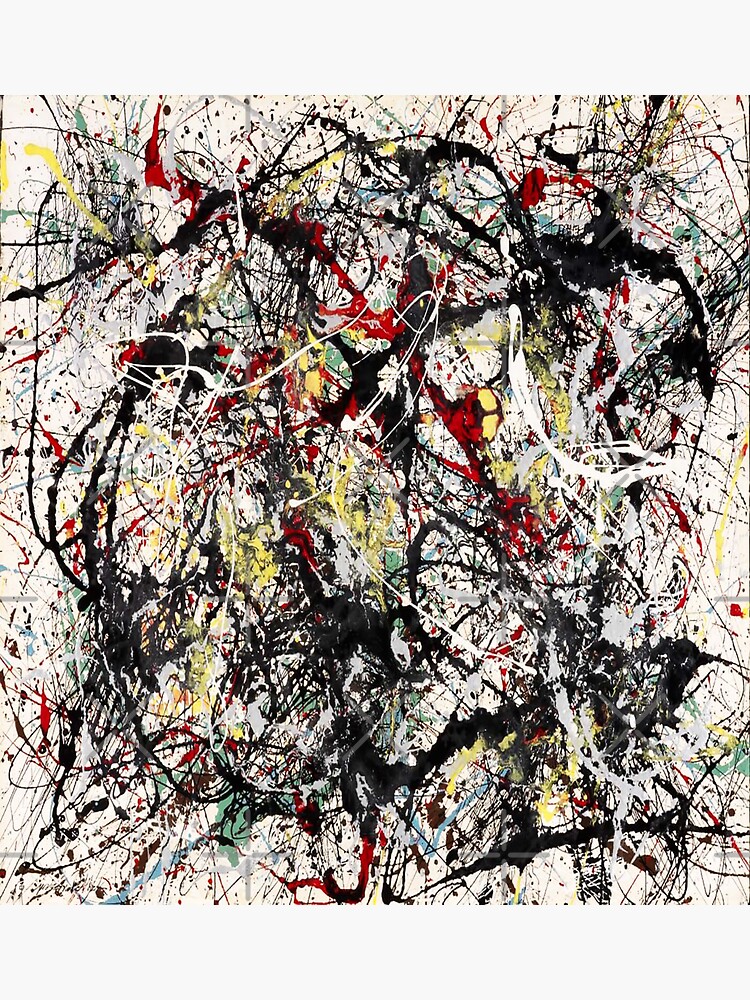 "jackson pollock 1936" Sticker for Sale by Yacinshoping | Redbubble