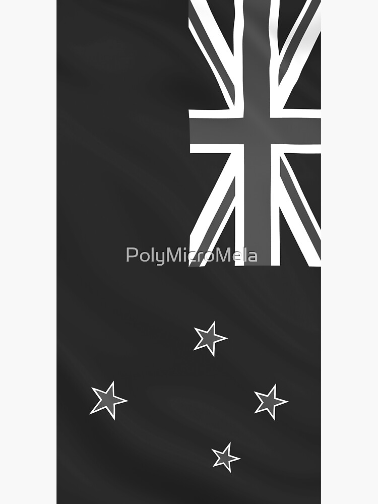 "New Zealand flag" Sticker for Sale by PolyMicroMela | Redbubble
