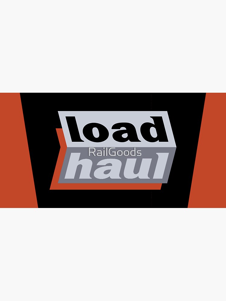 "Loadhaul Railway Logo" Sticker for Sale by RailGoods | Redbubble