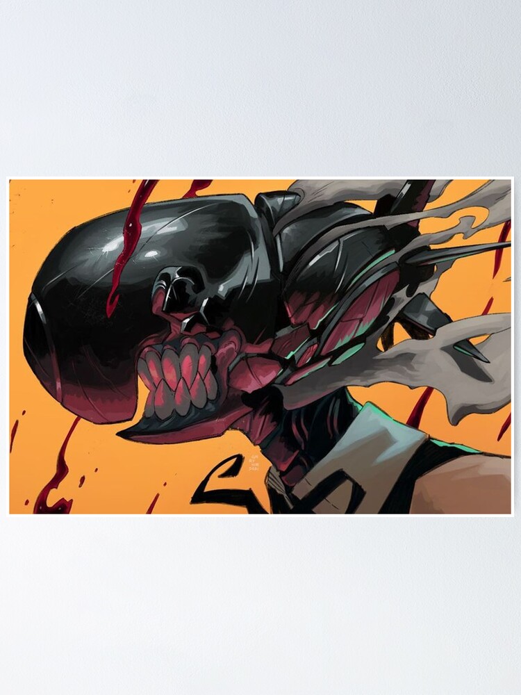 "Bomb Devil Chainsaw Man" Poster for Sale by TATAKAEE | Redbubble