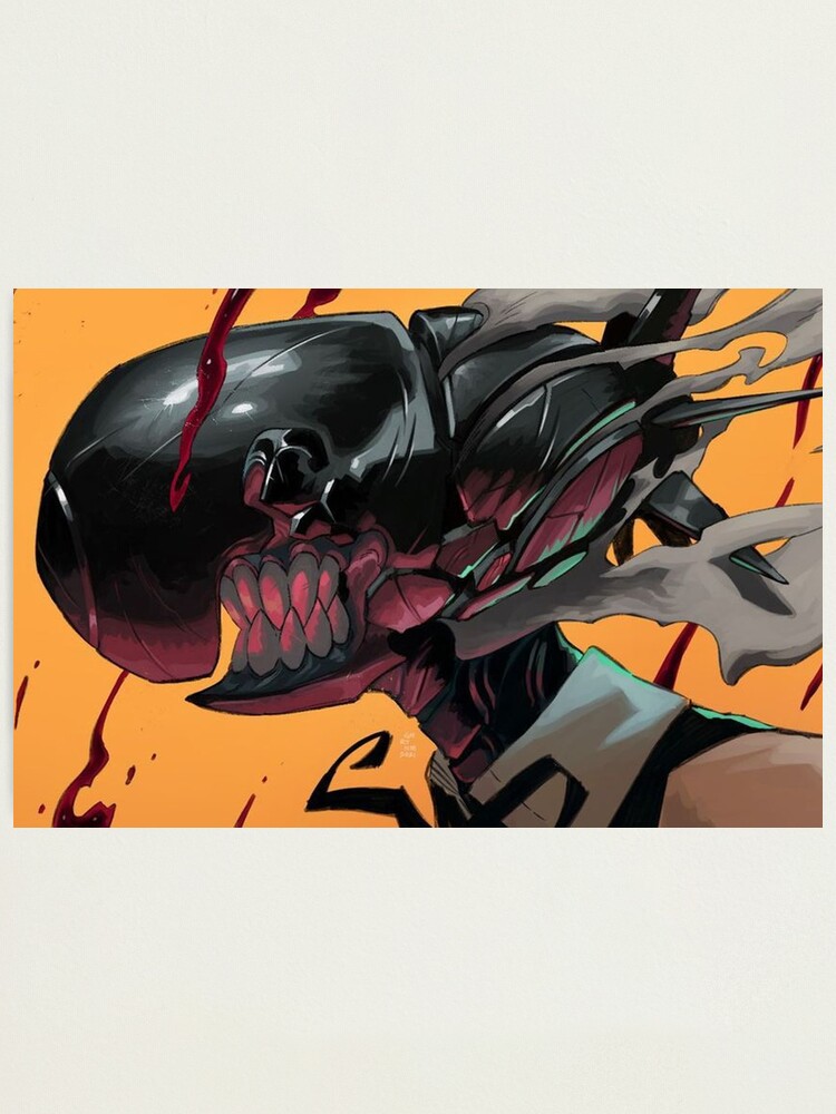 "Bomb Devil Chainsaw Man" Photographic Print for Sale by TATAKAEE ...