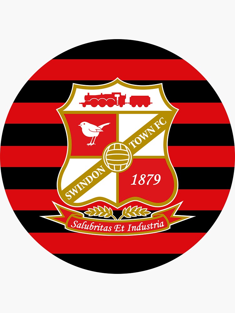 "Swindon Town FC" Sticker for Sale by PPGoods | Redbubble