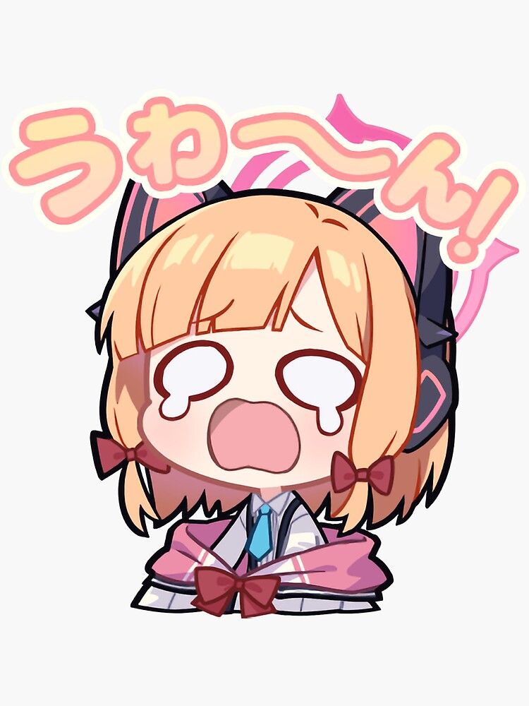 "Momoi Blue Archive" Sticker for Sale by dauriru | Redbubble