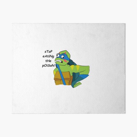 "Pizza Puff Mocking rottmnt Leo Meme" Art Board Print for Sale by Ace ...