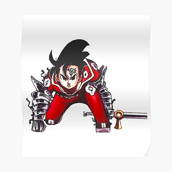 "Zeldris" Poster for Sale by SatourHM | Redbubble