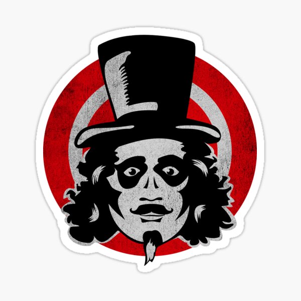 "Vintage Svengoolie" Sticker for Sale by LombokAbang99 | Redbubble