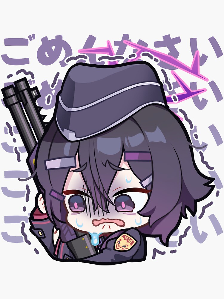 "Haruka Blue Archive" Sticker for Sale by dauriru | Redbubble