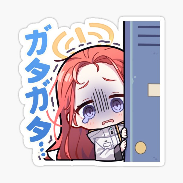 "Yuzu Blue Archive" Sticker for Sale by dauriru | Redbubble