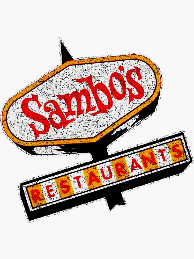 "Vintage Sambo's Restaurant" Sticker for Sale by LombokAbang99 | Redbubble
