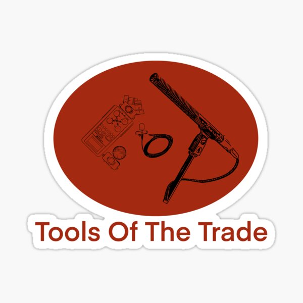 "Tools of the trade" Sticker for Sale by TheProtoArt | Redbubble