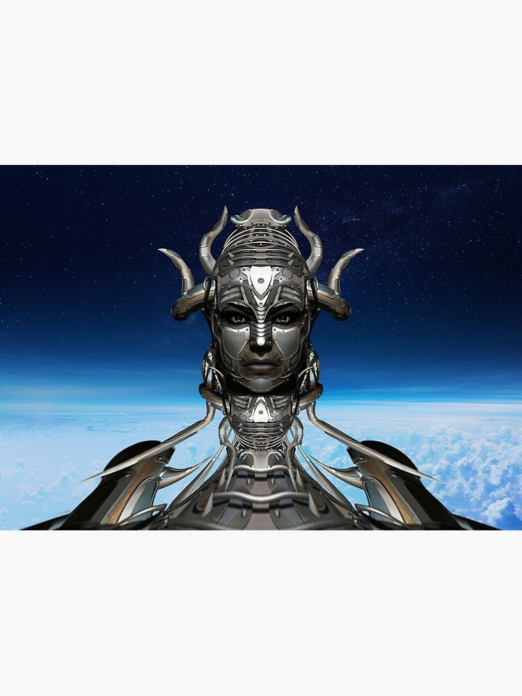 "Artificial Intelligence Goddess - A.I. Woman - Robot Girl - Futuristic ...