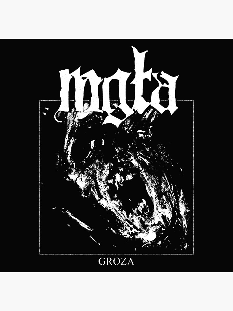 "Limited Mgla Groza band black metal" Poster for Sale by Amiraiza4art ...