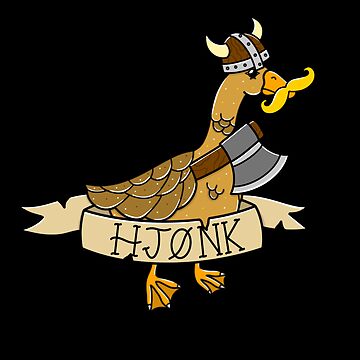 "Viking Goose" Sticker for Sale by AdamSilas | Redbubble
