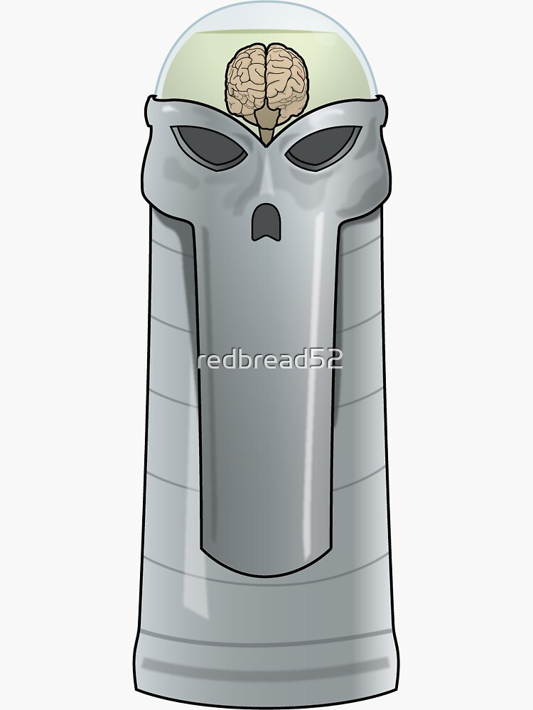 "Doom Patrol Brain" Sticker for Sale by redbread52 | Redbubble