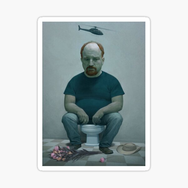 Comedian Louis Ck Poster Sticker For Sale By Kaufmandesign Redbubble