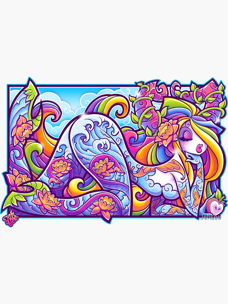 "Eden" Sticker for Sale by Jehsee | Redbubble