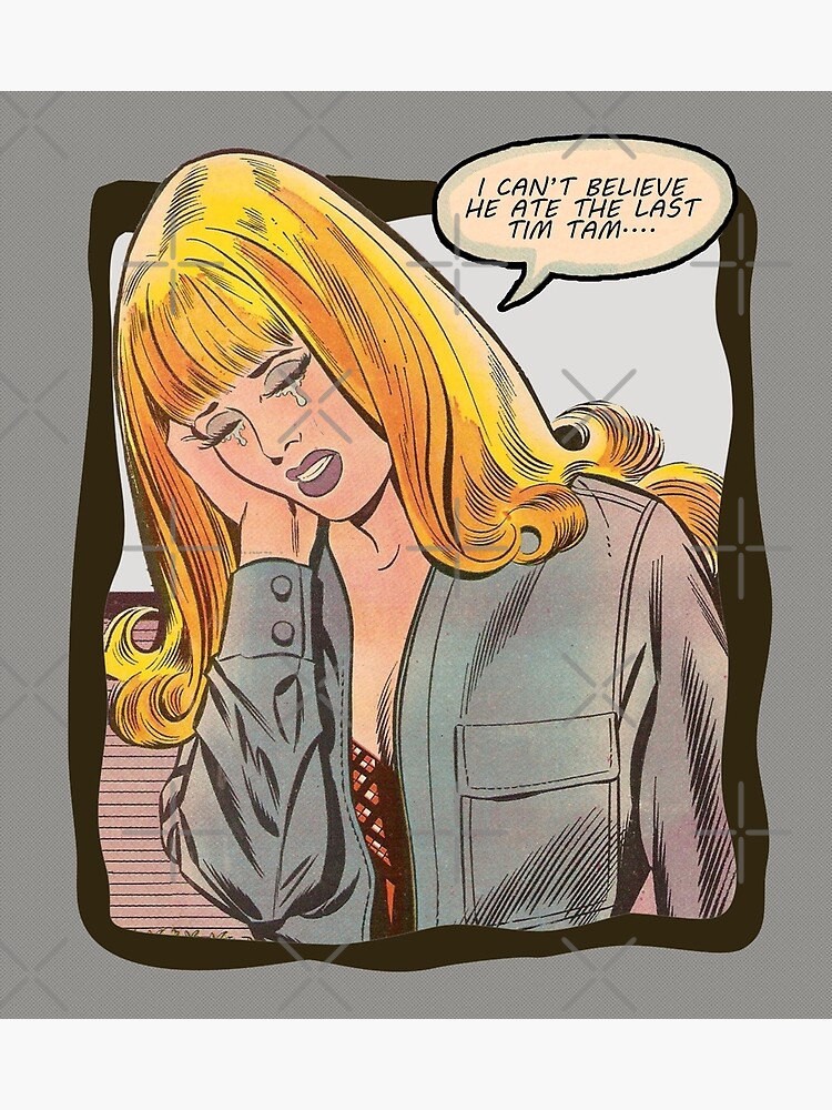 "Lichtenstein's Tim Tams" Poster by VenusOak | Redbubble