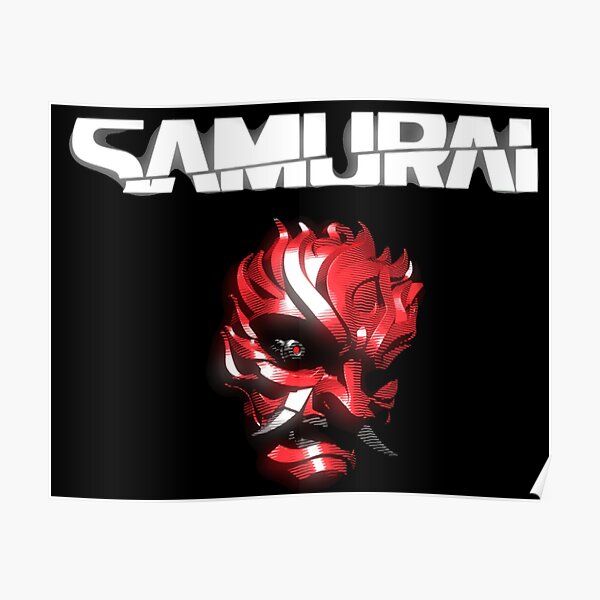 "Samurai Band 3D Cyberpunk 2077" Poster for Sale by JoshCruzArt | Redbubble