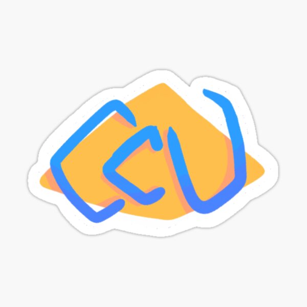 "CCU Logo" Sticker for Sale by FoxwhaleStudios | Redbubble