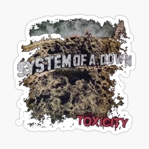 "System of a down" Sticker for Sale by Neonic964 | Redbubble