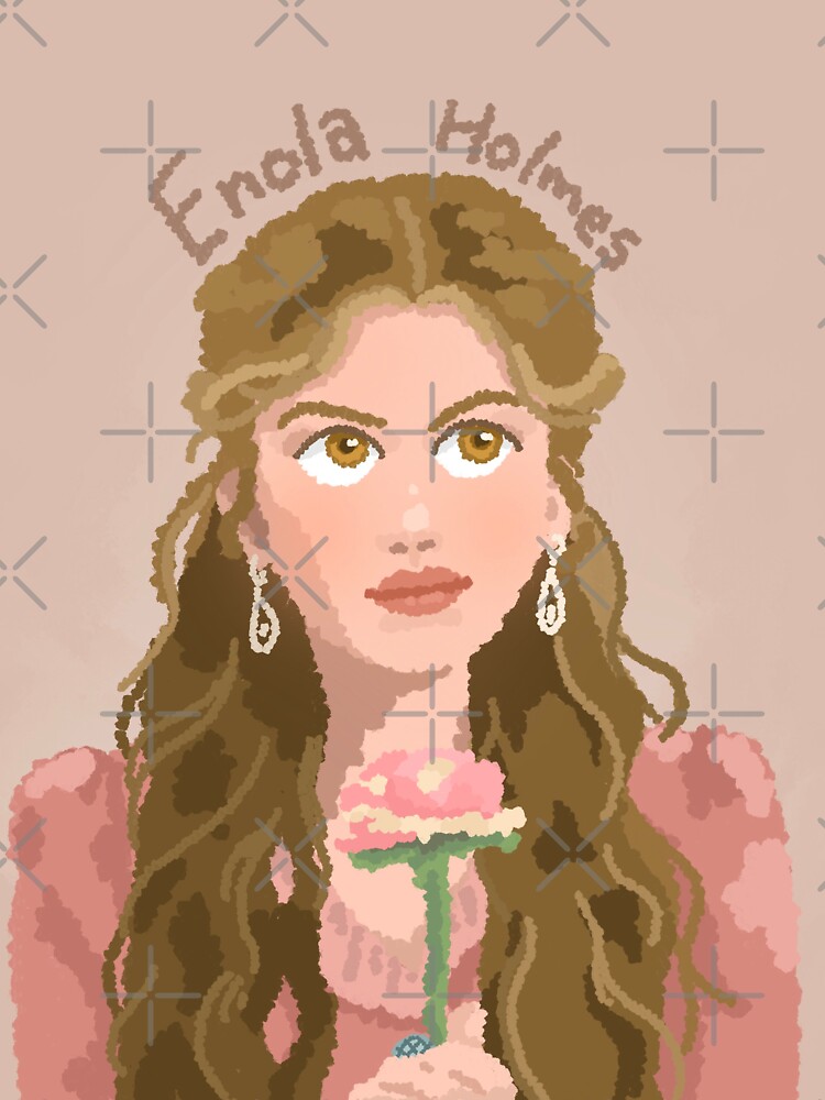 "Enola holmes" Sticker for Sale by innissi | Redbubble