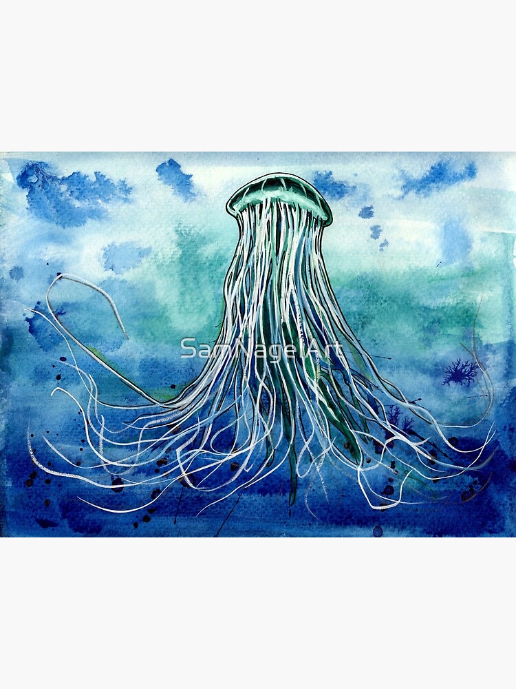 "Emperor Jellyfish" Art Print for Sale by SamNagel | Redbubble
