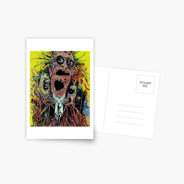 "Thompson loathing illustrated by ralph Halloween monster mutant ...