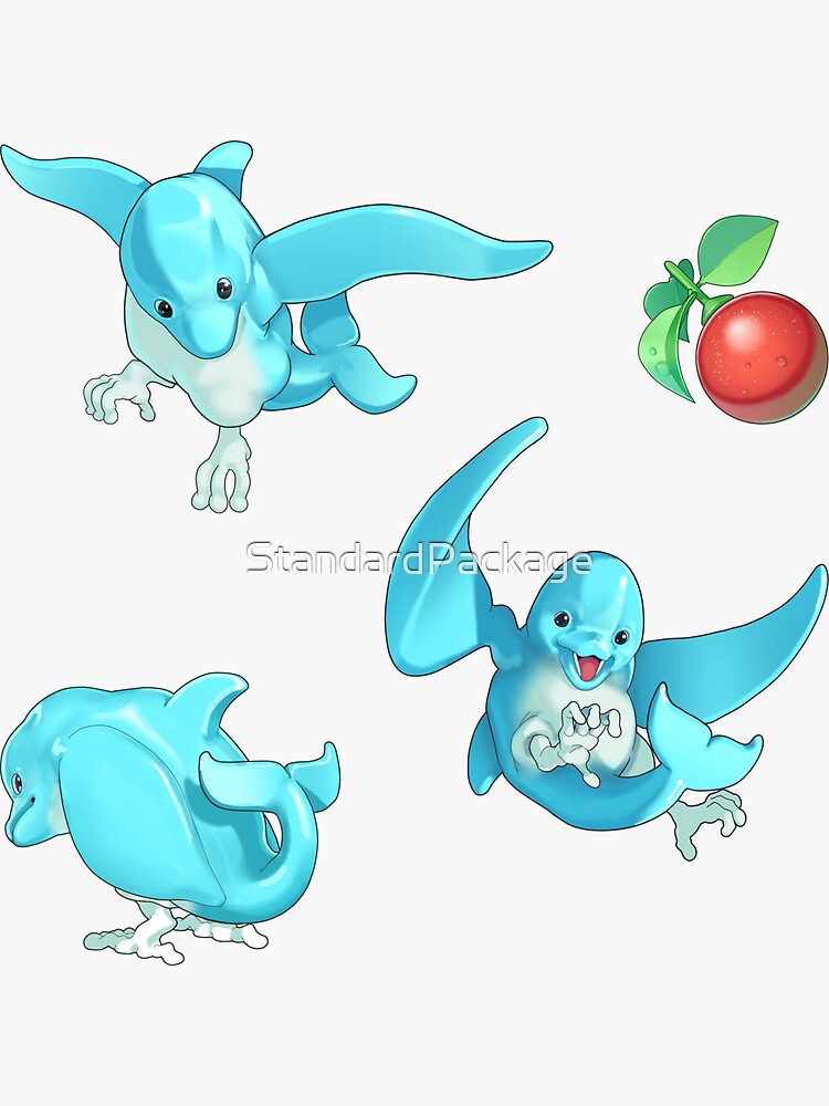 "Fin Fin Sticker Sheet" Sticker for Sale by StandardPackage | Redbubble