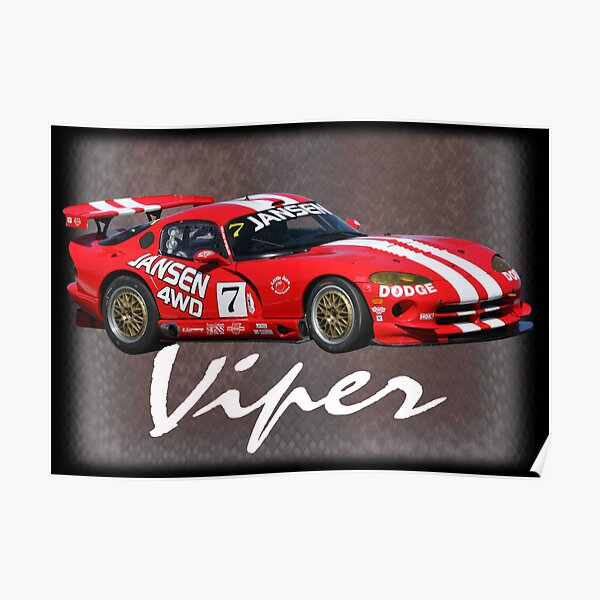Dodge Viper Posters | Redbubble