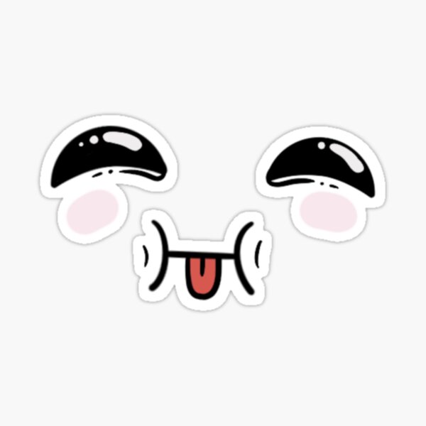 "Cheeky Face" Sticker for Sale by OddShopStore | Redbubble