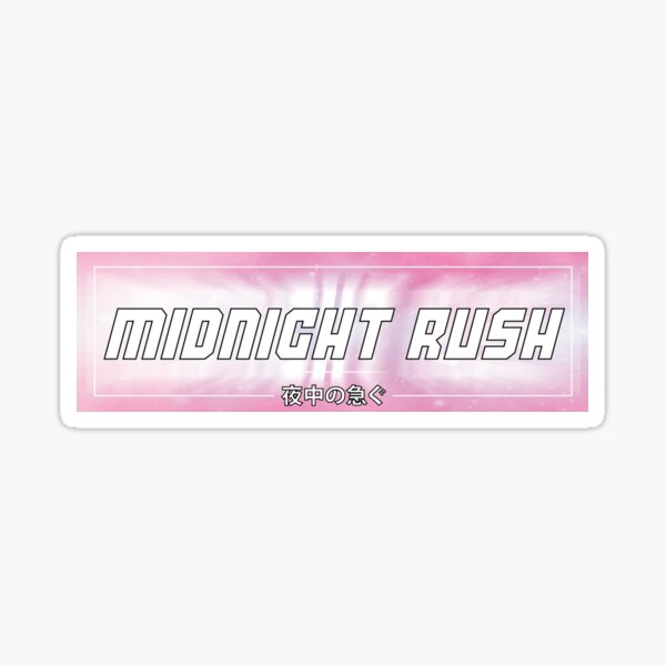 "Midnight Rush Slap" Sticker for Sale by JDMCartunez | Redbubble