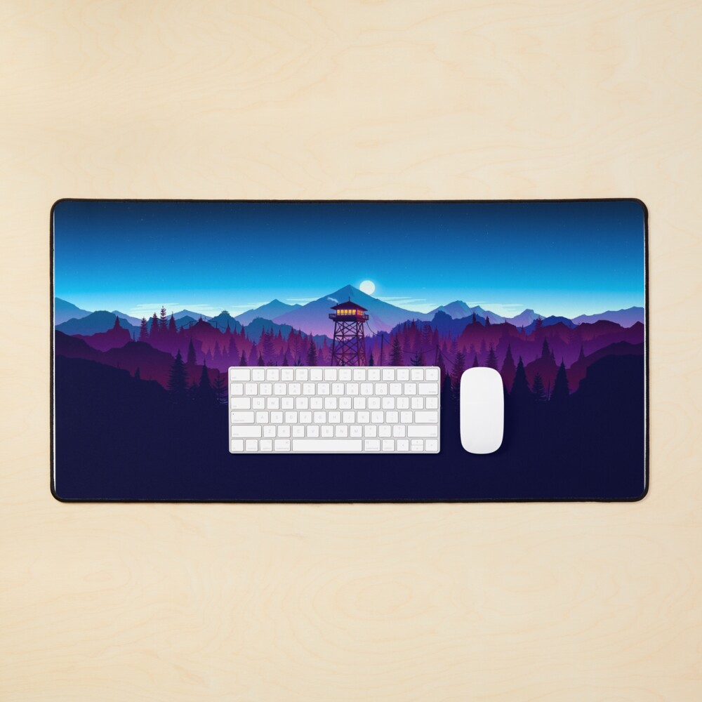 "Firewatch Nighttime Art Design - 4k" Poster for Sale by Colxbat ...